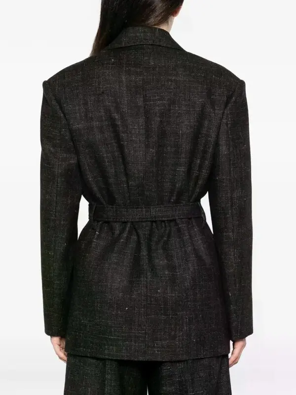 Sú Belted Double-breasted Blazer