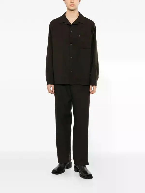 Tagliatore Chest Pouch Pocket Shirt Jacket