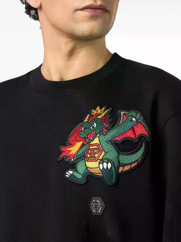 Philipp Plein Dragon-patch Sweatshirt