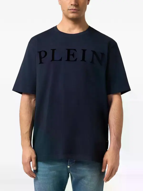 Philipp Plein Logo-appliqué T-shirt