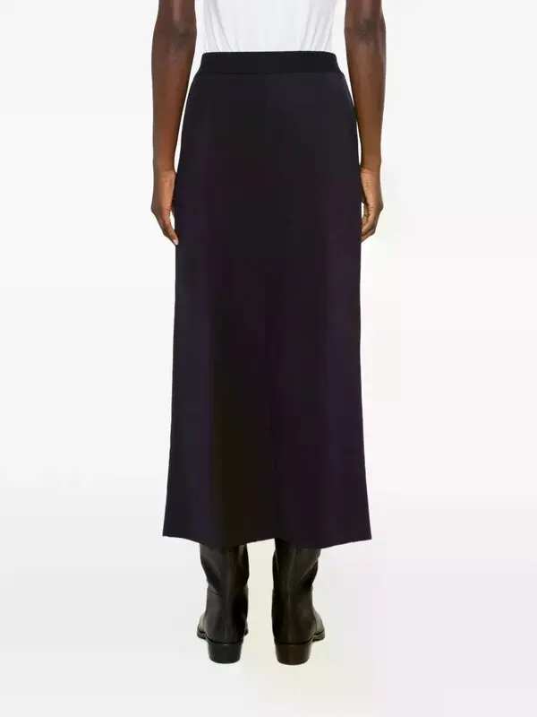 Agl Elasticated-waistband Midi Skirt