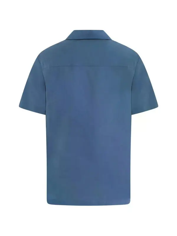 OLAF Short-sleeve Logo-embroidered Shirt