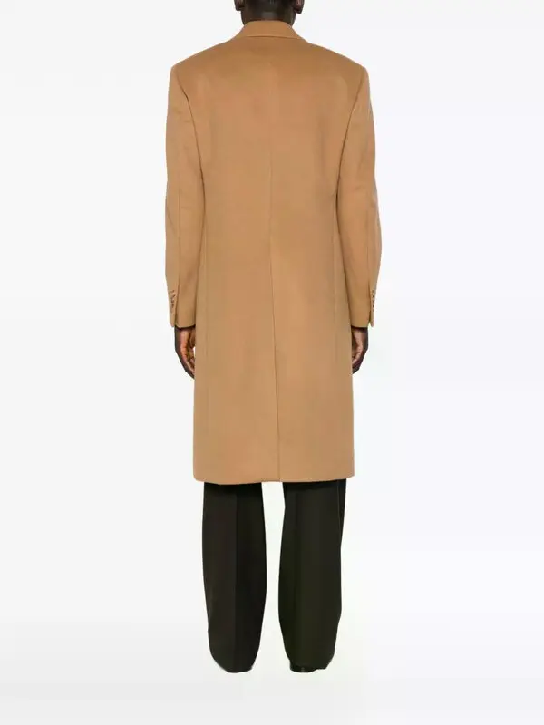 LARDINI Double-breasted Peak-lapels Coat