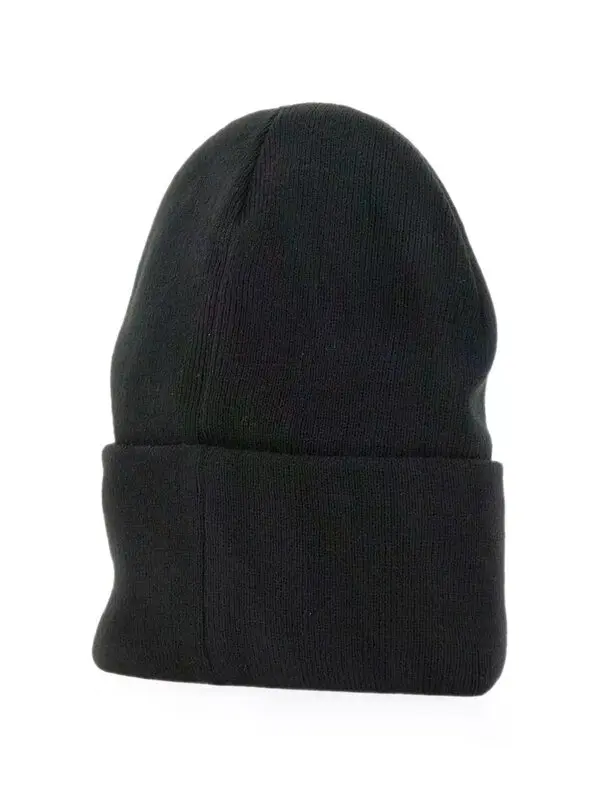 COLMAR Ribbed Logo-patch Beanie Hat