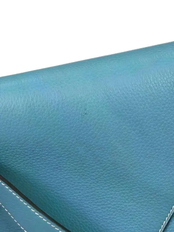 Hermès 1999 Christine -jean Taurillon-clemence Leather Shoulder Bag