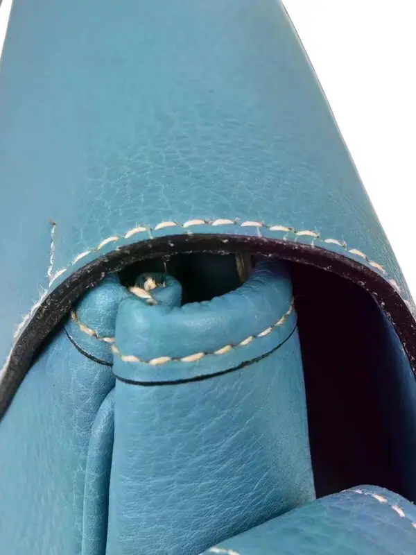 Hermès 1999 Christine -jean Taurillon-clemence Leather Shoulder Bag