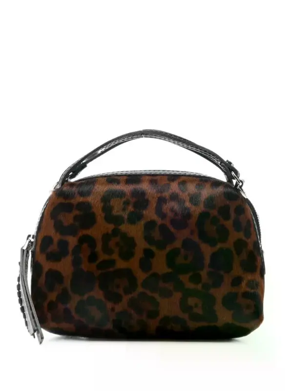 GIANNI CHIARINI Alifa Leopard-print Tote Bag - Brown