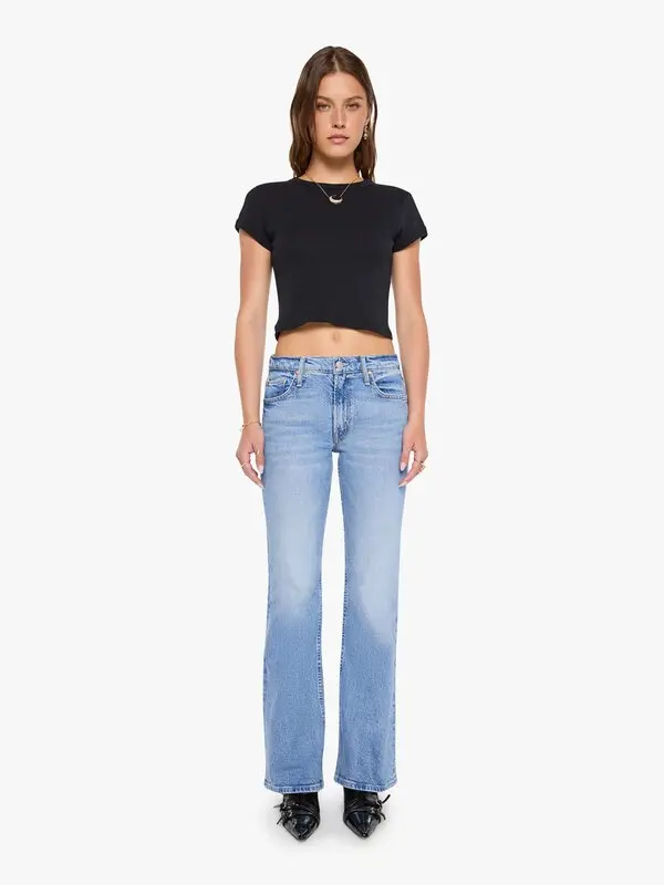MOTHER The Jinx Sneak Sow Surreal Jeans - Light Blue