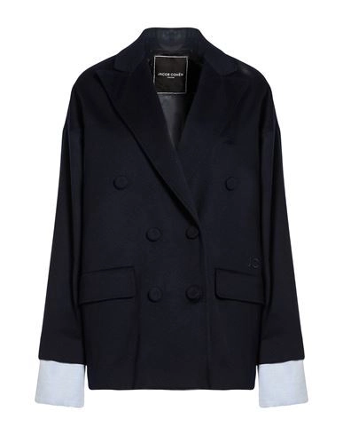 JACOB COHЁN Blazer Midnight Size Cashmere, Silk, Cotton - Blue