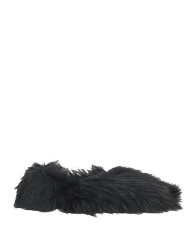 JIL SANDER Ballet Flats Size Shearling - Black