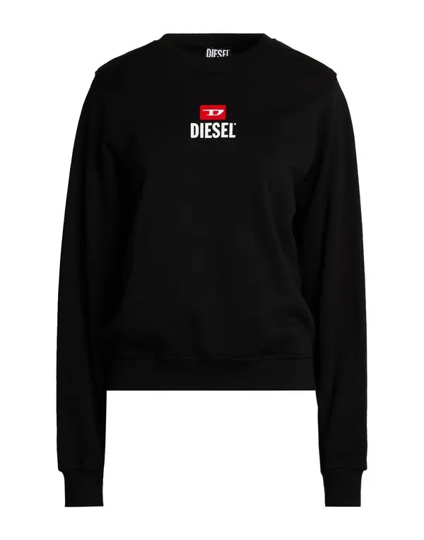 DIESEL® Sweatshirt Chocolate Size Cotton - Black