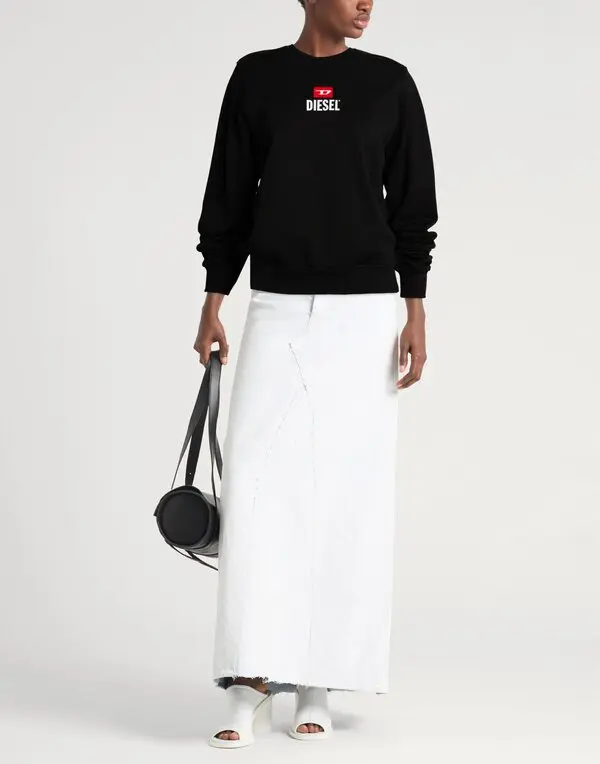 DIESEL® Sweatshirt Chocolate Size Cotton - Black