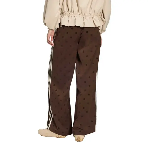 Adidas Satin Polka Dots Wide Leg Pant Asia Sizing - Auburn