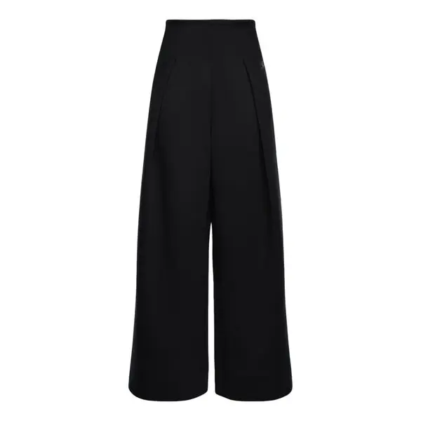 Nike Nsw Tech Fleece High-waisted Pleated Pants Asia Sizing - Black