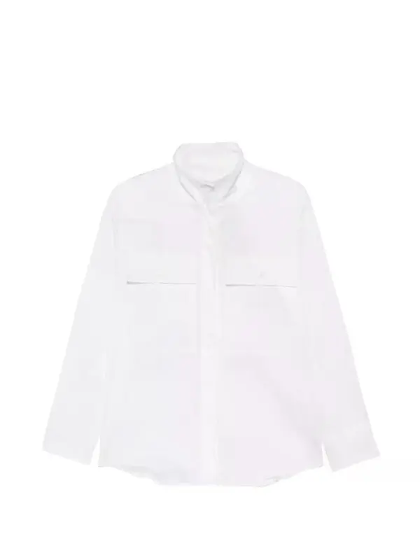 Sú High-neck Chest-pocket Shirt