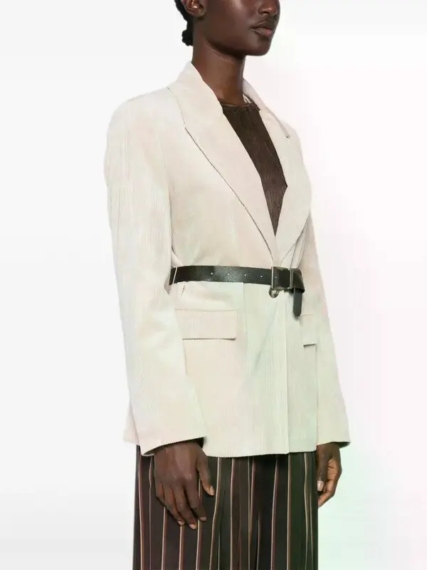 Dixie Corduroy Notched-lapels Jacket
