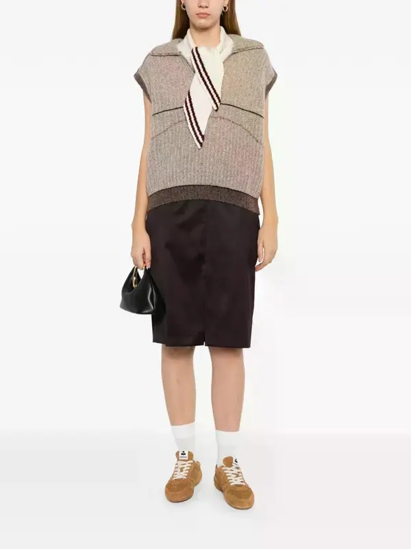 CUDDLEUP Half-placket Sweater