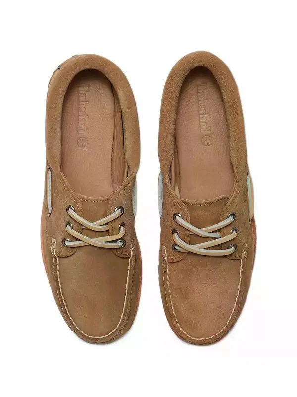 Timberland Authentic Leather Boat Shoes - Brown