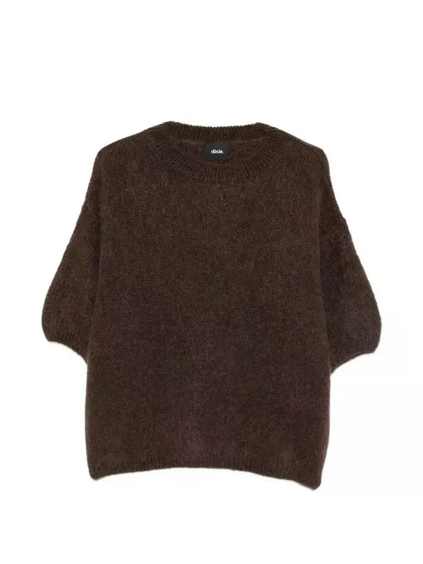 Dixie Short-sleeve Knitted Sweater