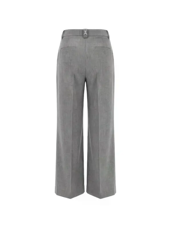 Patrizia Pepe Fly Rivet Straight-leg Trousers