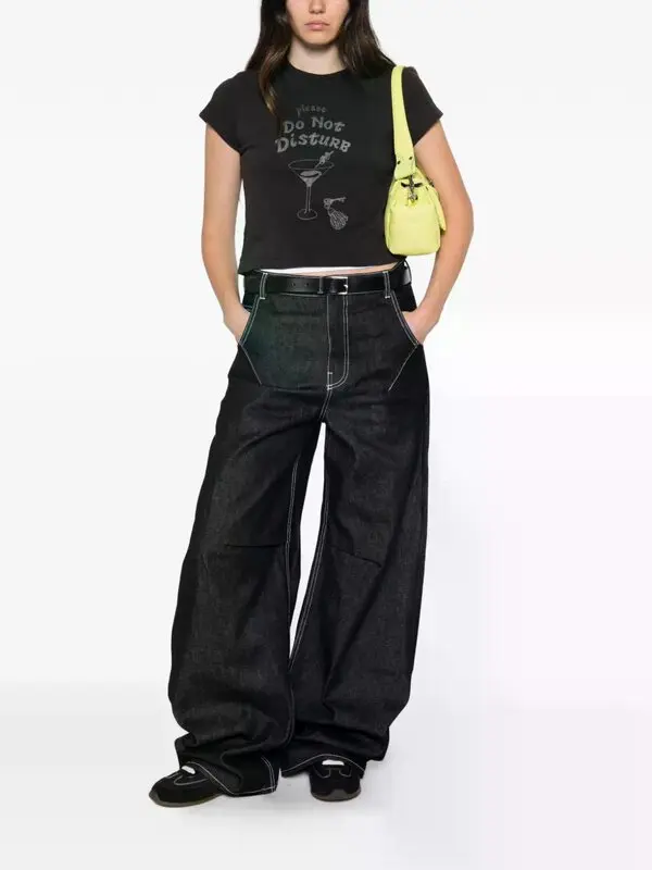 RE/DONE 50's Boxy Graphic-print T-shirt