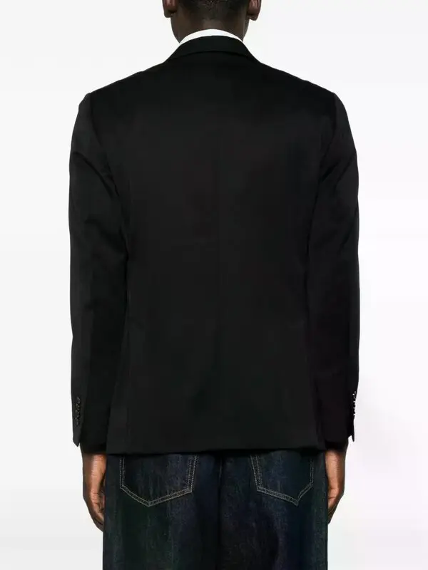 LARDINI Single-breasted Notched-lapels Blazer