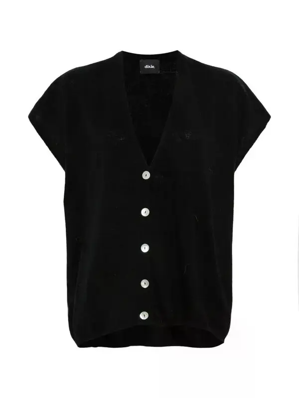 Dixie V-neck Button-up Cardigan