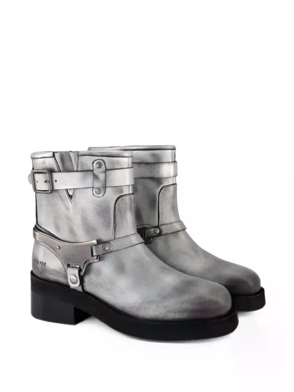 NUBIKK Eve Maryn Buckle-strap Ankle Boots