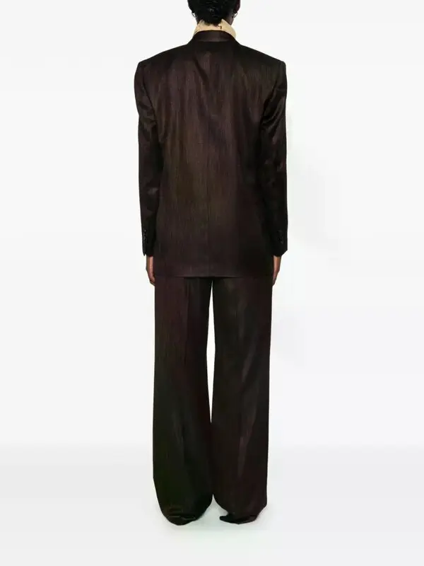 LARDINI Draped Layered-detail Dress