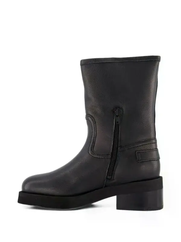 NUBIKK Eve Leva Buckle-detail Boots - Black