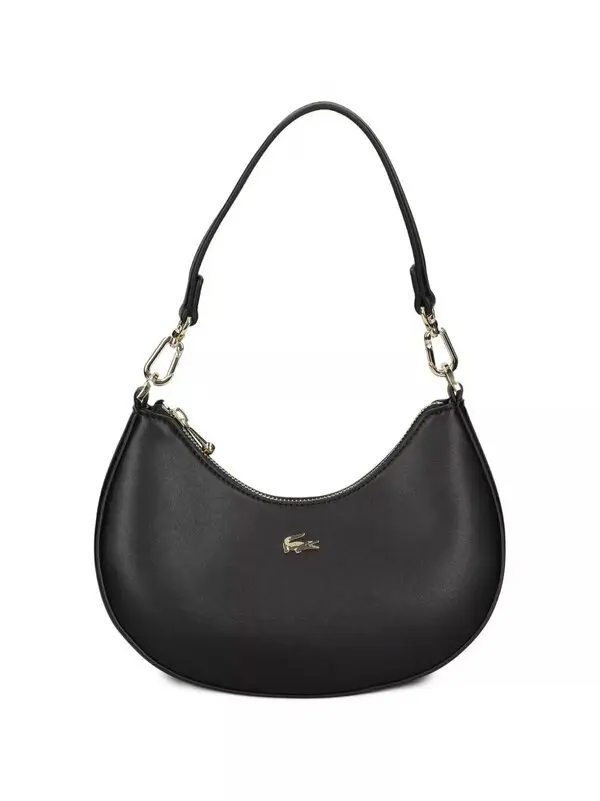 Lacoste Logo-plaque Shoulder Bag - Black