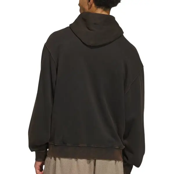 Adidas Washed Fleece Hoodie Asia Sizing