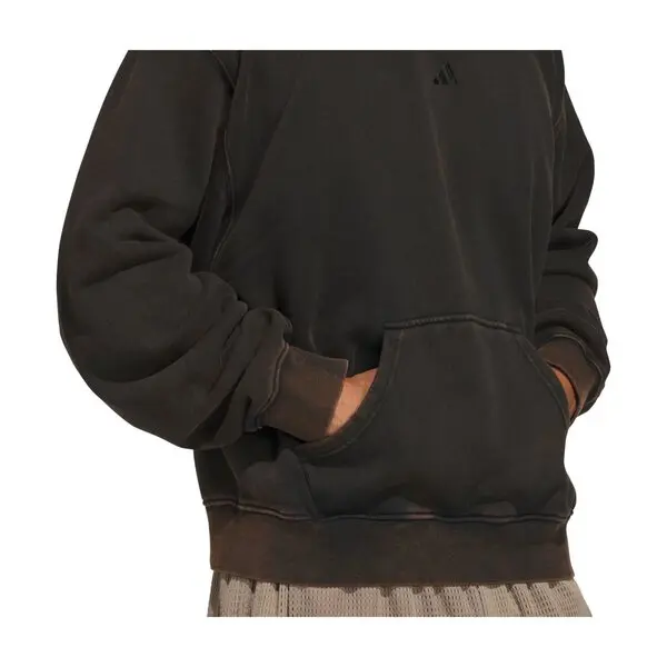Adidas Washed Fleece Hoodie Asia Sizing
