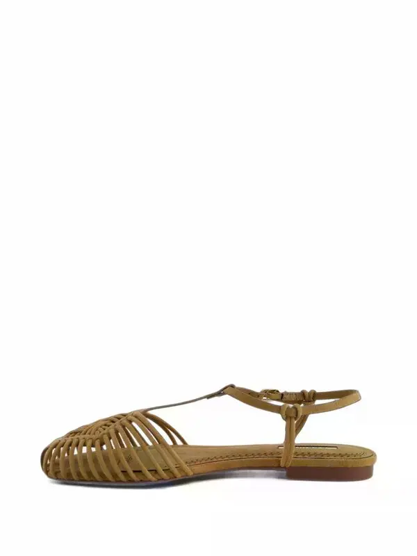 CORINA Cage-style Flat Sandals