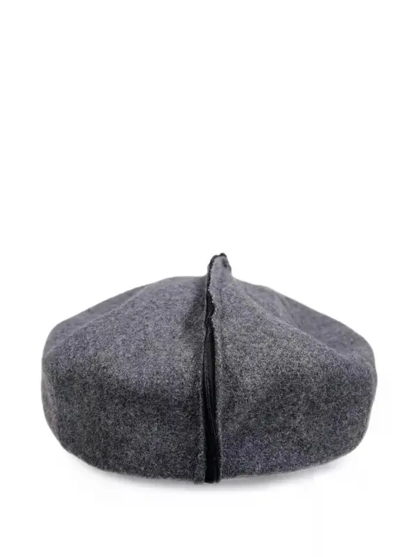 Comme Des Garçons Newsboy Exposed-seam Hat