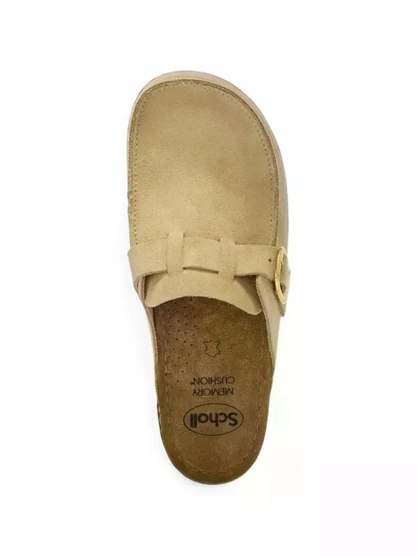 DR. SCHOLL'S SHOES Bora Buckle-fastening Flat Mules