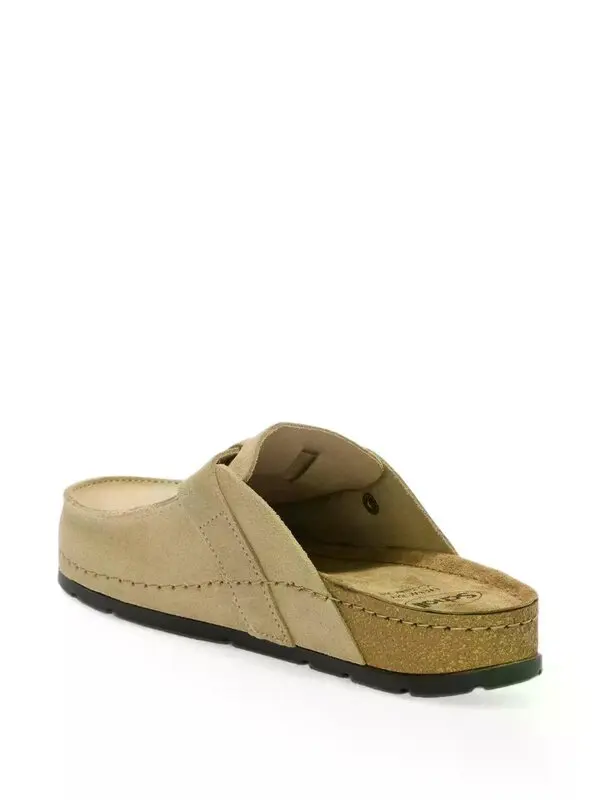 DR. SCHOLL'S SHOES Bora Buckle-fastening Flat Mules