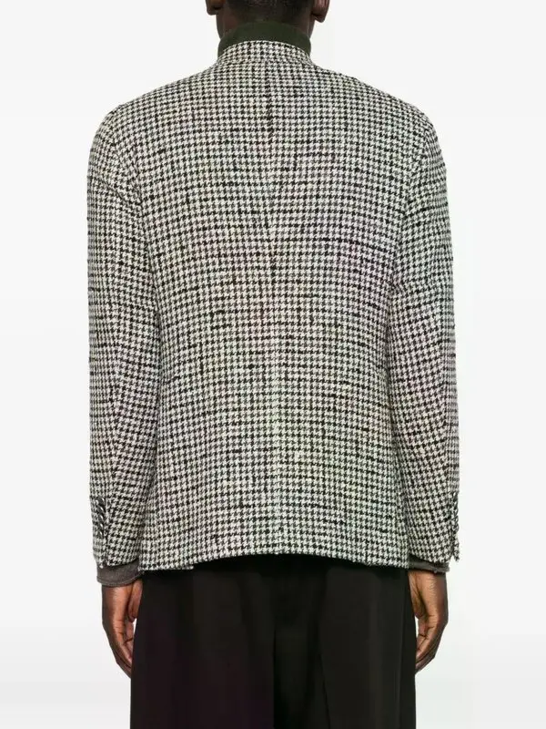 Tagliatore Houndstooth Single-breasted Jacket