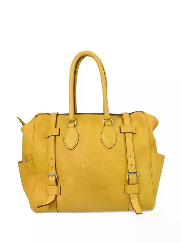 Hermès Pure Sangle 35 Tote Bag - Yellow