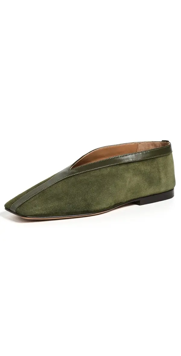 MANSUR GAVRIEL Contorno Square V Flats