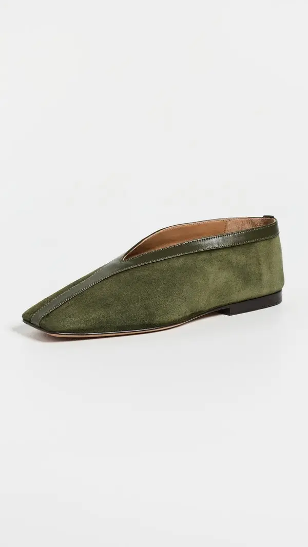 MANSUR GAVRIEL Contorno Square V Flats