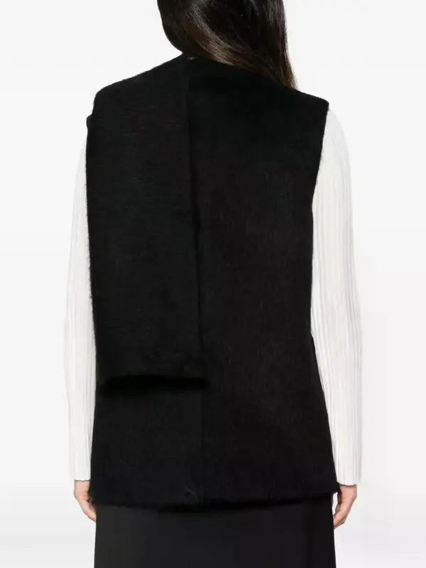 Sú Scarf-detail Sleeveless Waistcoat