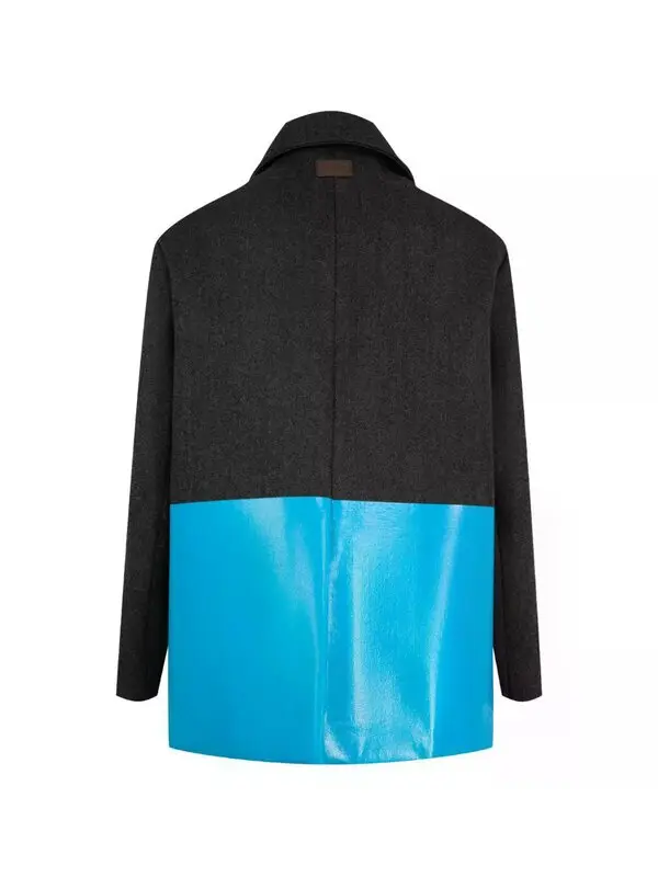 Loewe Colour-block Single-breasted Coat