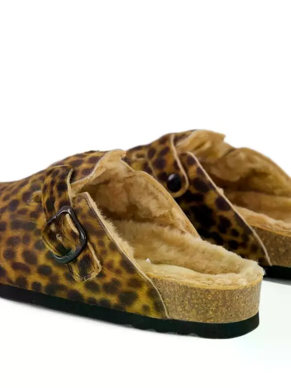 DR. SCHOLL'S SHOES Fae New F Leopard-print Mules