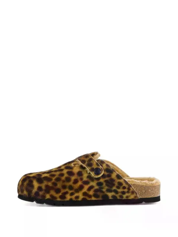 DR. SCHOLL'S SHOES Fae New F Leopard-print Mules