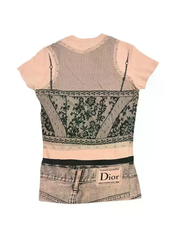 Dior 2006 Trompe L'oeil T-shirt