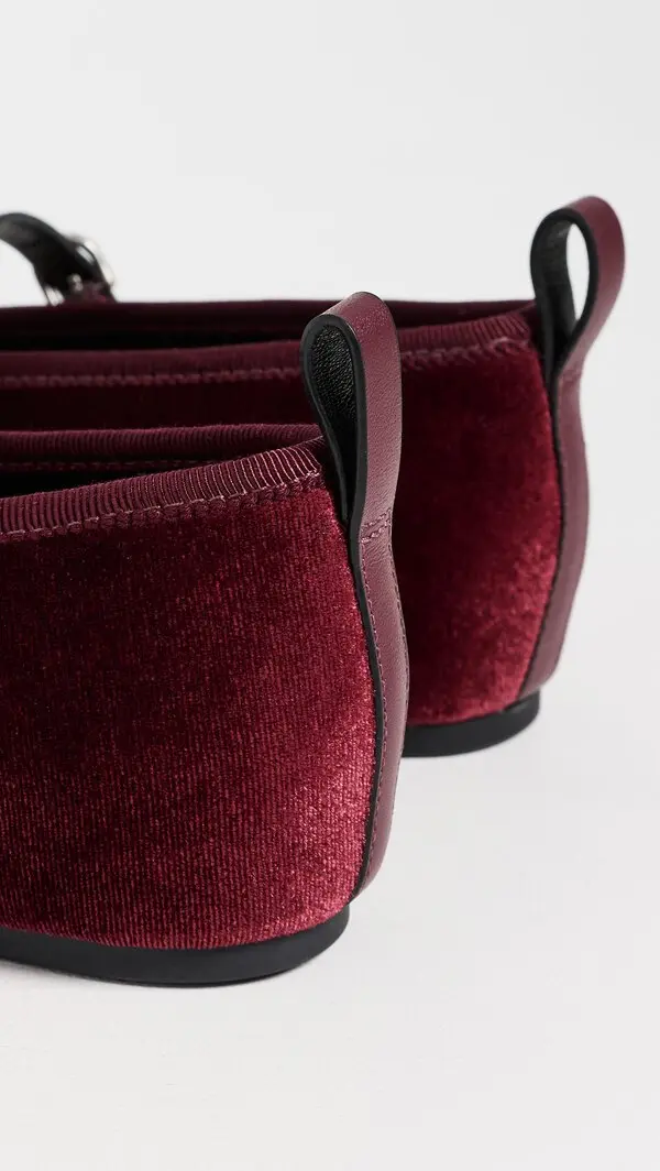 Rag & Bone Spire Velvet Mary Janes