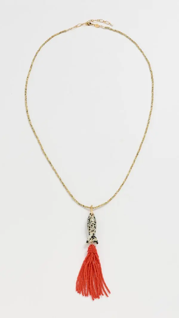 Anni Lu Tassel Fishy Necklace