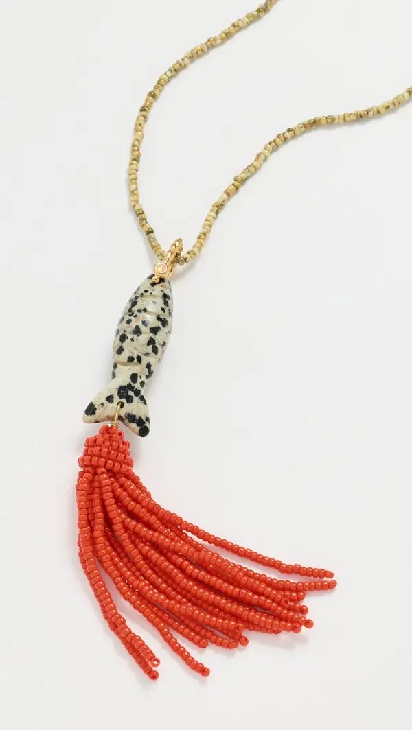 Anni Lu Tassel Fishy Necklace