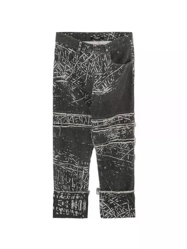 NUDE:MASAHIKO MARUYAMA All-over Graphic-print Trousers